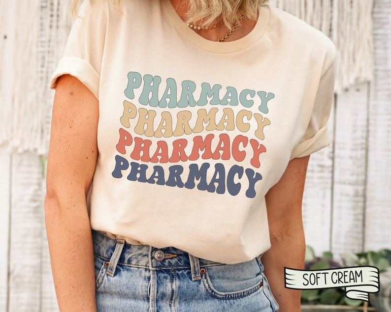 RETRO Pharmacy Shirt, Gift for Pharmd, Retro Shirt, Pharmacy Shirts ...