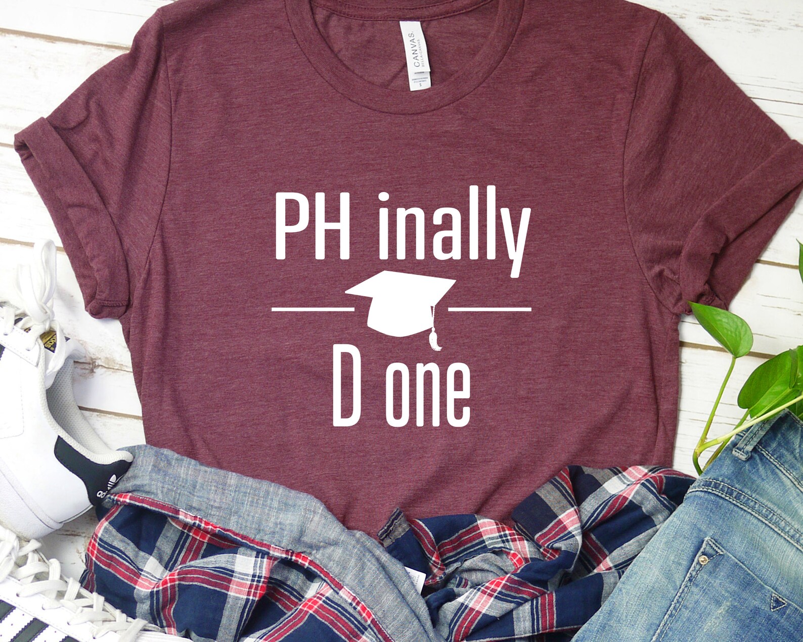 Phinally Done Shirt Phd Graduation Gift Phd Gift Graduation | Etsy