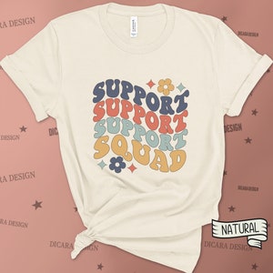 Retro Support Squad, Support Squad Shirt, Support Teacher Shirt, School ...