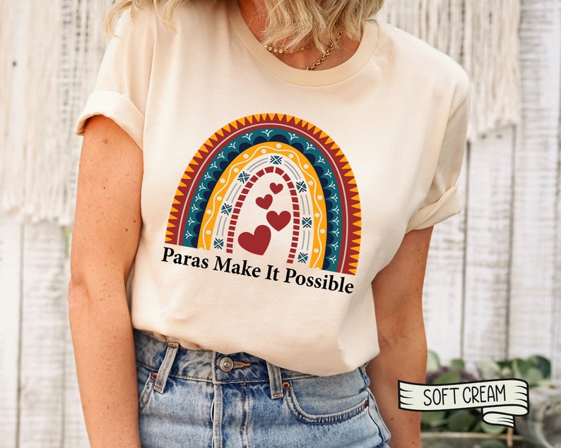Paraprofessional Shirt Para Shirt Paras Make It Possible - Etsy