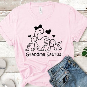 GRANDMA Saurus Grandma Saurus Tshirt Grandma SAURUS T-shirt - Etsy
