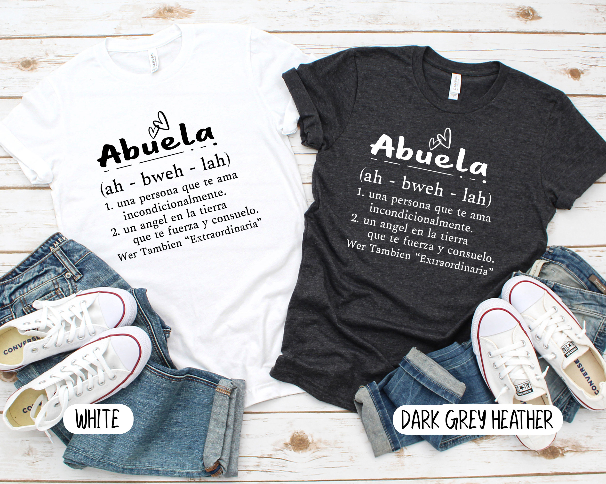 Abuela Shirt Abuelita Definition Funny Spanish Grandmother - Etsy
