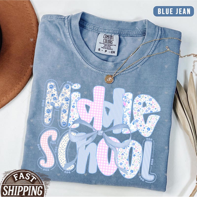 Middle School Teacher Shirt - Etsy