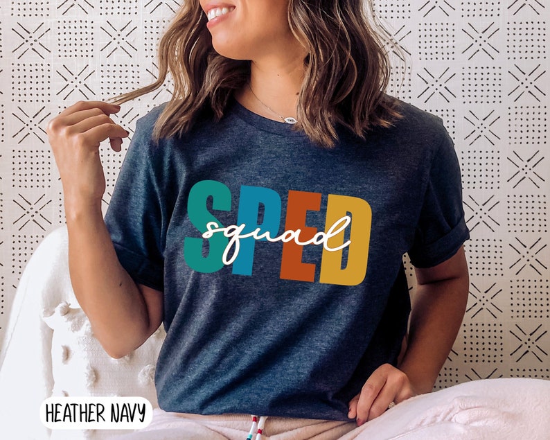 SPED squad t-shirt Special Education Shirt Special Ed Gift | Etsy