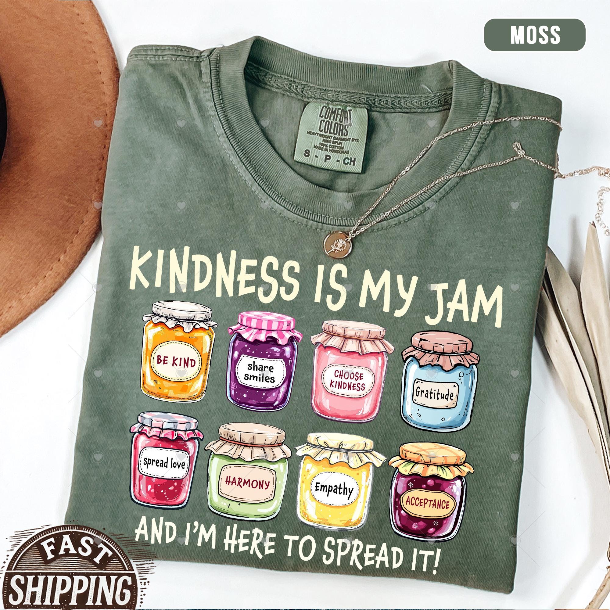 Comfort Colors® Kindness Teacher Shirt, Inspirational Teacher Tee ...