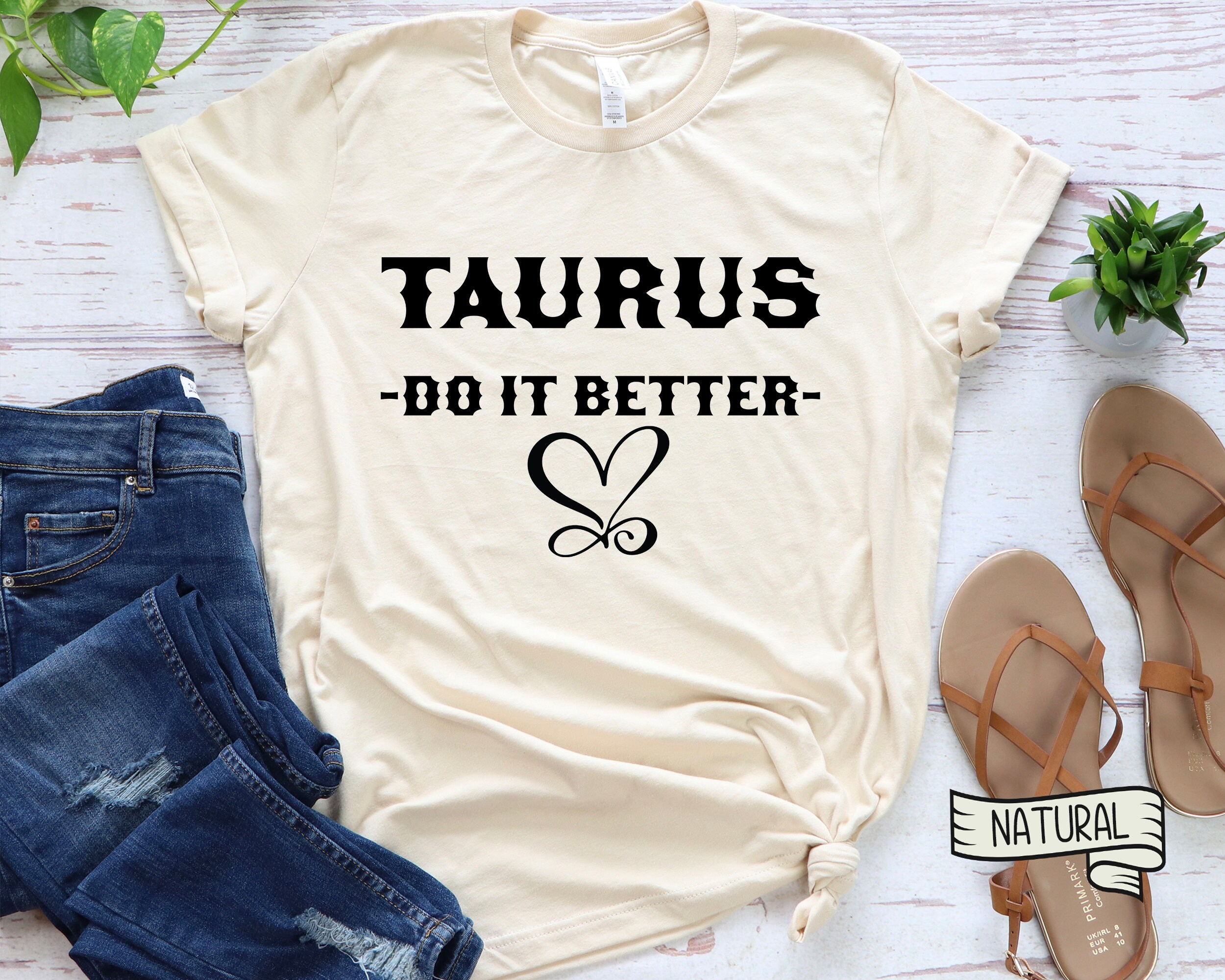 TAURUS Shirt, Taurus Zodiac Sign Shirt Taurus Birthday Gift, Gift for ...