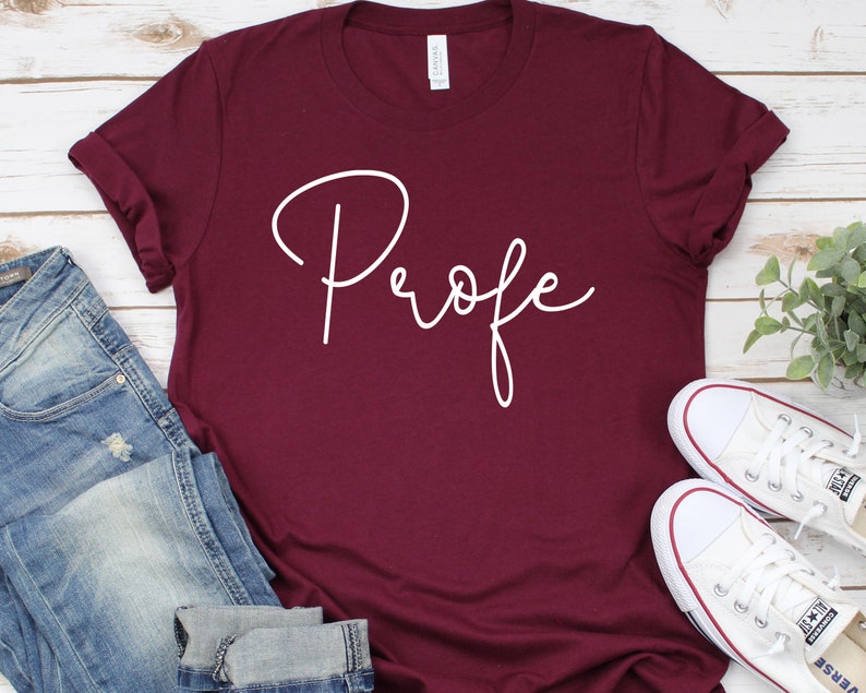 Profe Shirt Spanish Teacher T Shirt Spanish Professor - Etsy