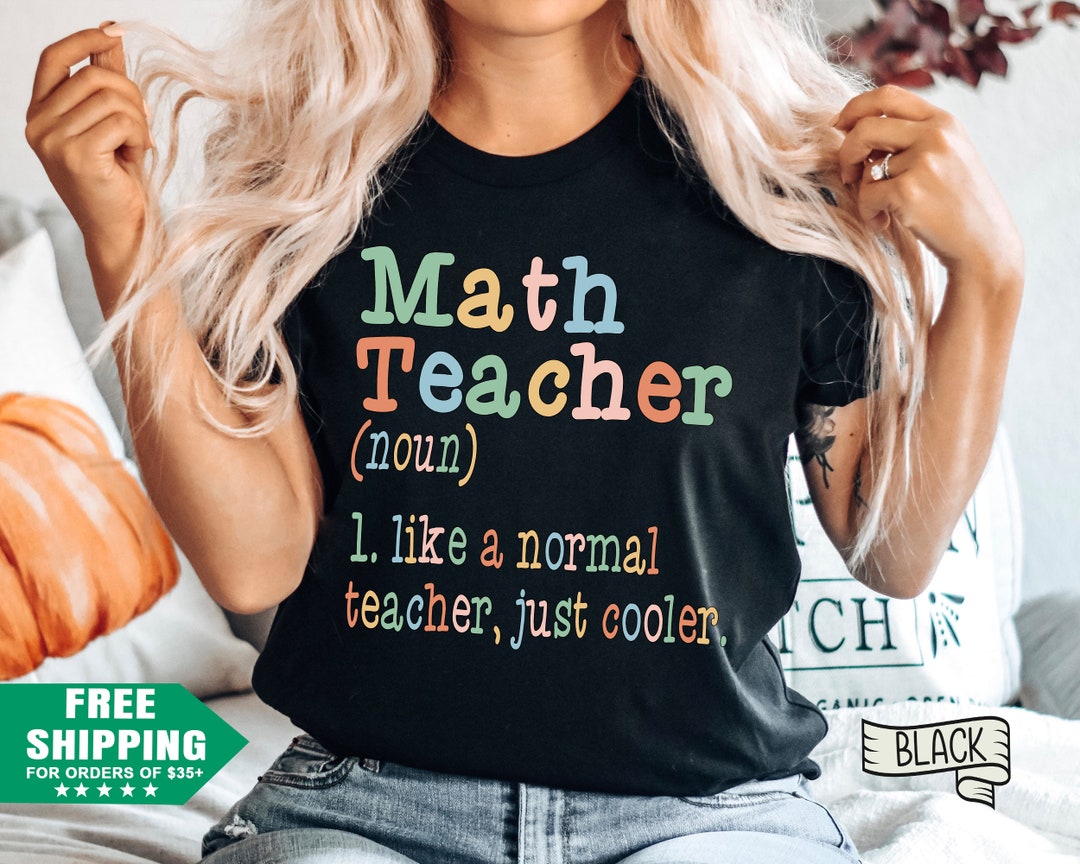 Funny Math Teacher Shirt, Math Teacher Shirt, Math Teacher Gift, Funny ...