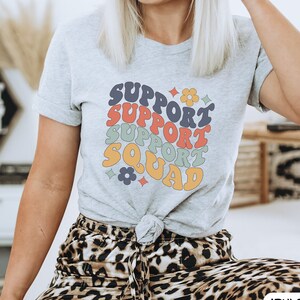 Retro Support Squad, Support Squad Shirt, Support Teacher Shirt, School ...