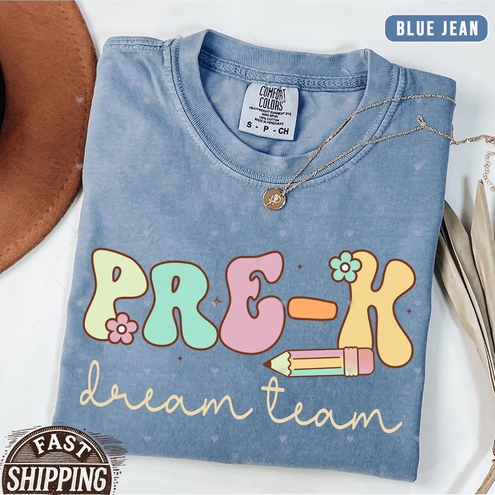 Pre-k Dream Team Comfort Colors Shirt, Teacher Gift - Etsy