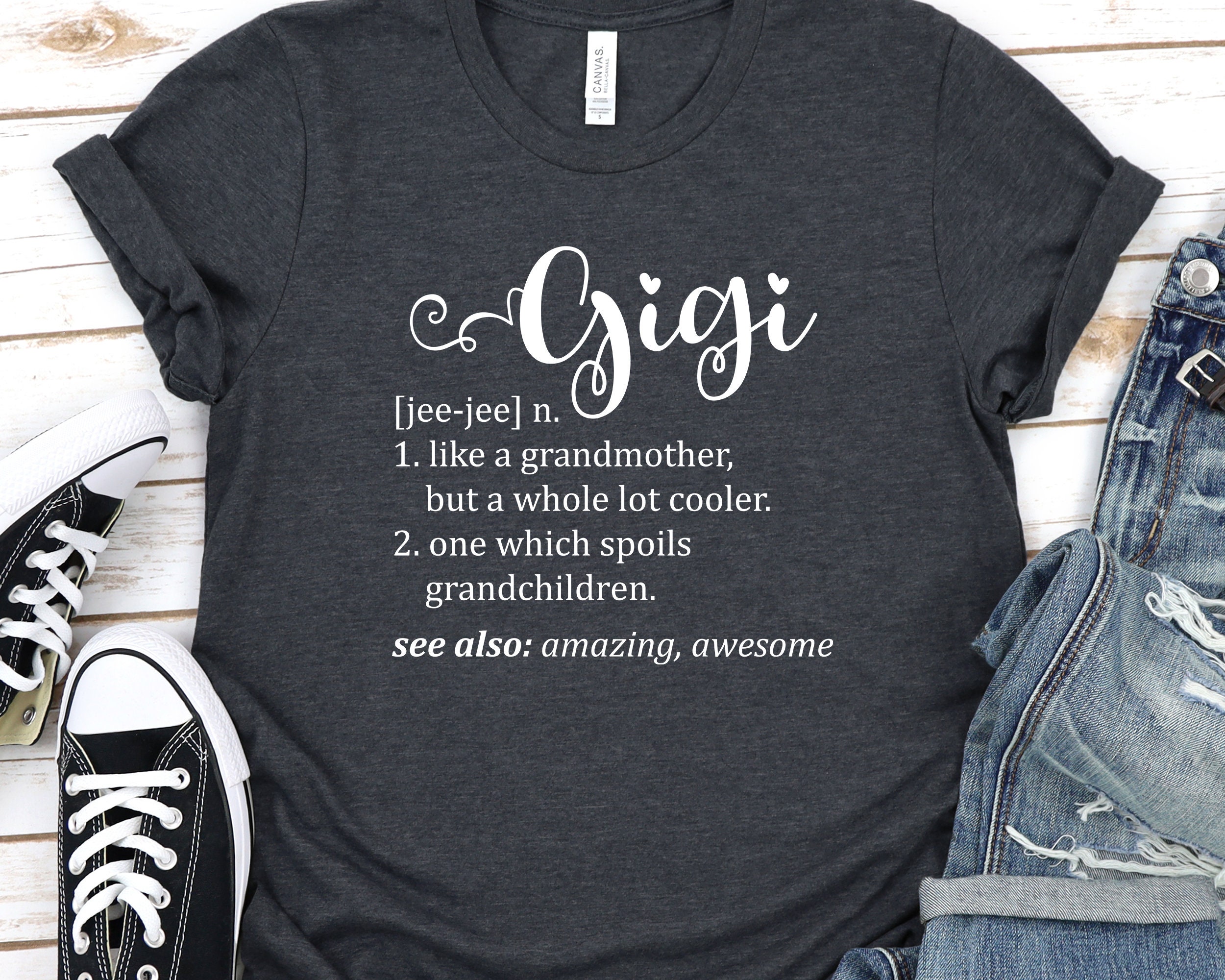 Gigi Definition Shirt Gigi Definition Gifts Mother's Day | Etsy