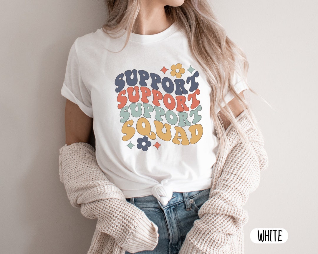 Retro Support Squad, Support Squad Shirt, Support Teacher Shirt, School ...
