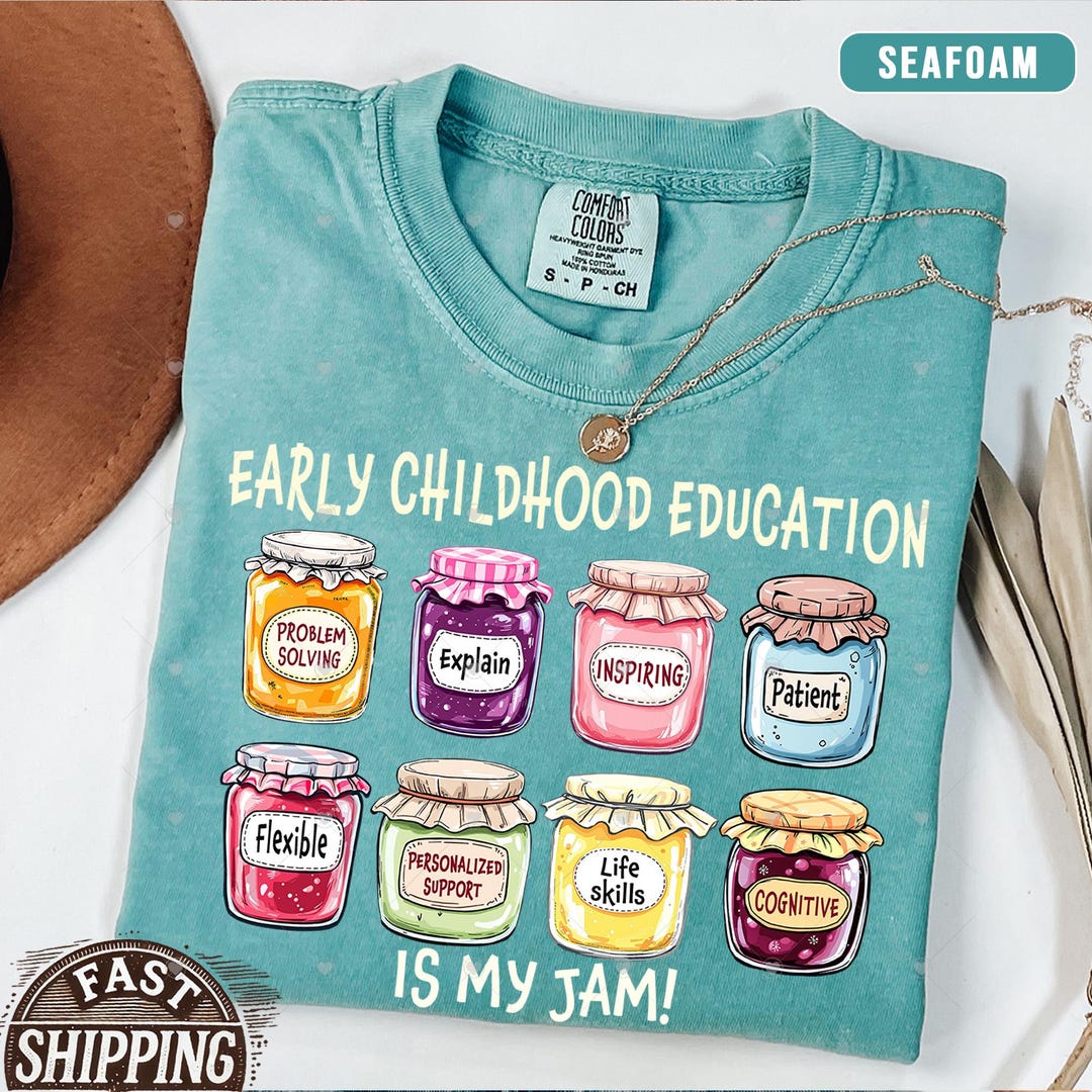 Early Childhood Shirt, Daycare Teacher Comfort Colors® Shirt, Child ...