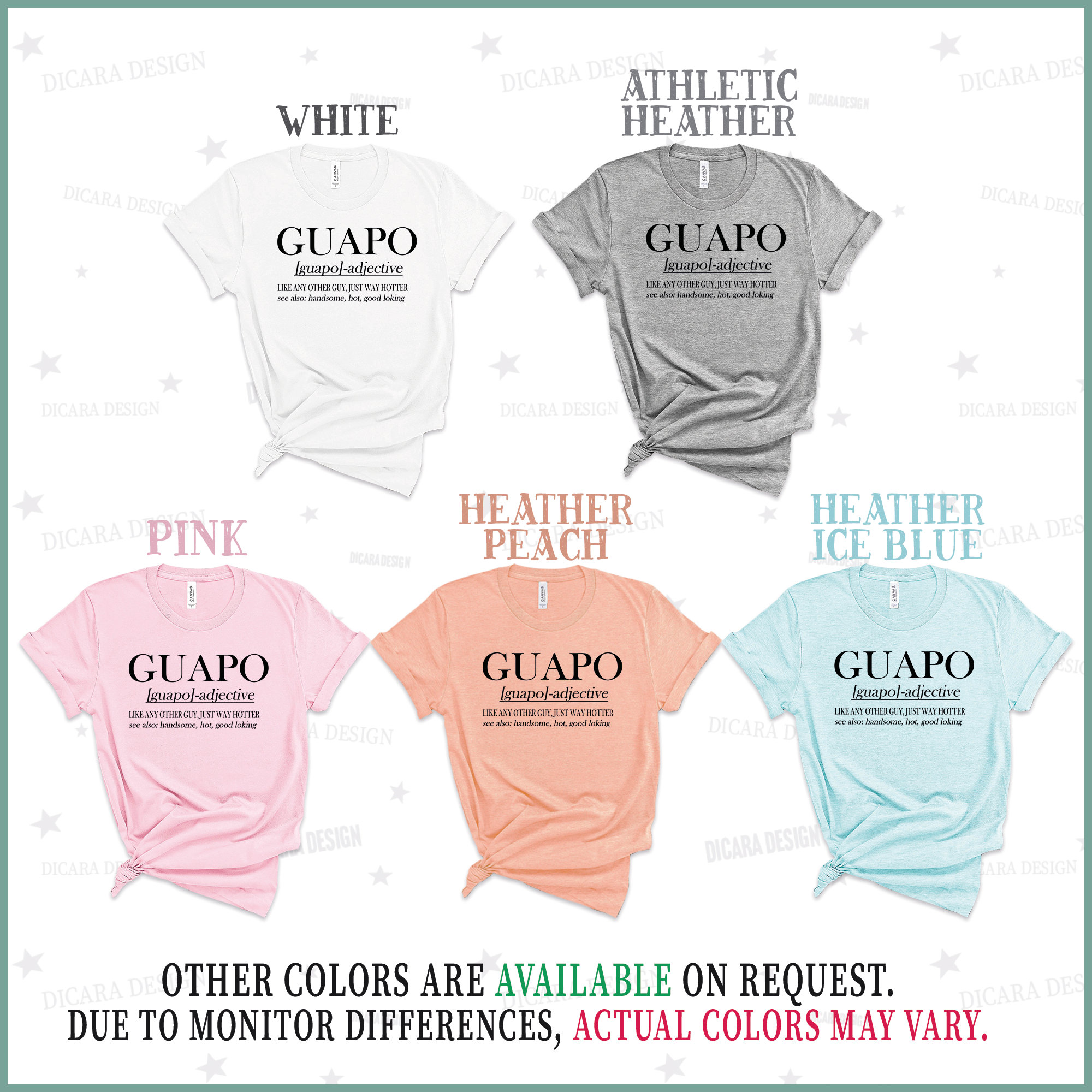 El Guapo Funny Spanish Guapo Definition shirt Mexican shirt | Etsy