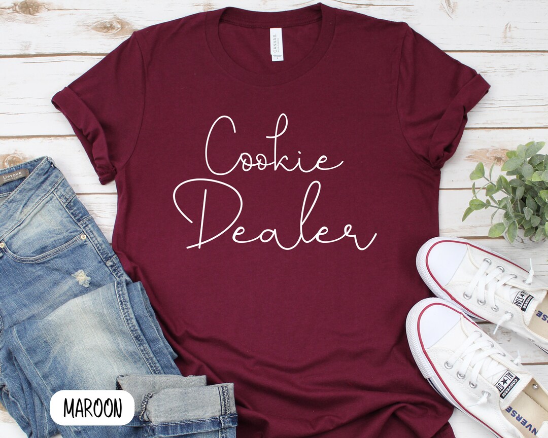 Cookie Dealer T-shirt, Pastry Chef Shirt, Baker Shirt, Cookie Lover ...