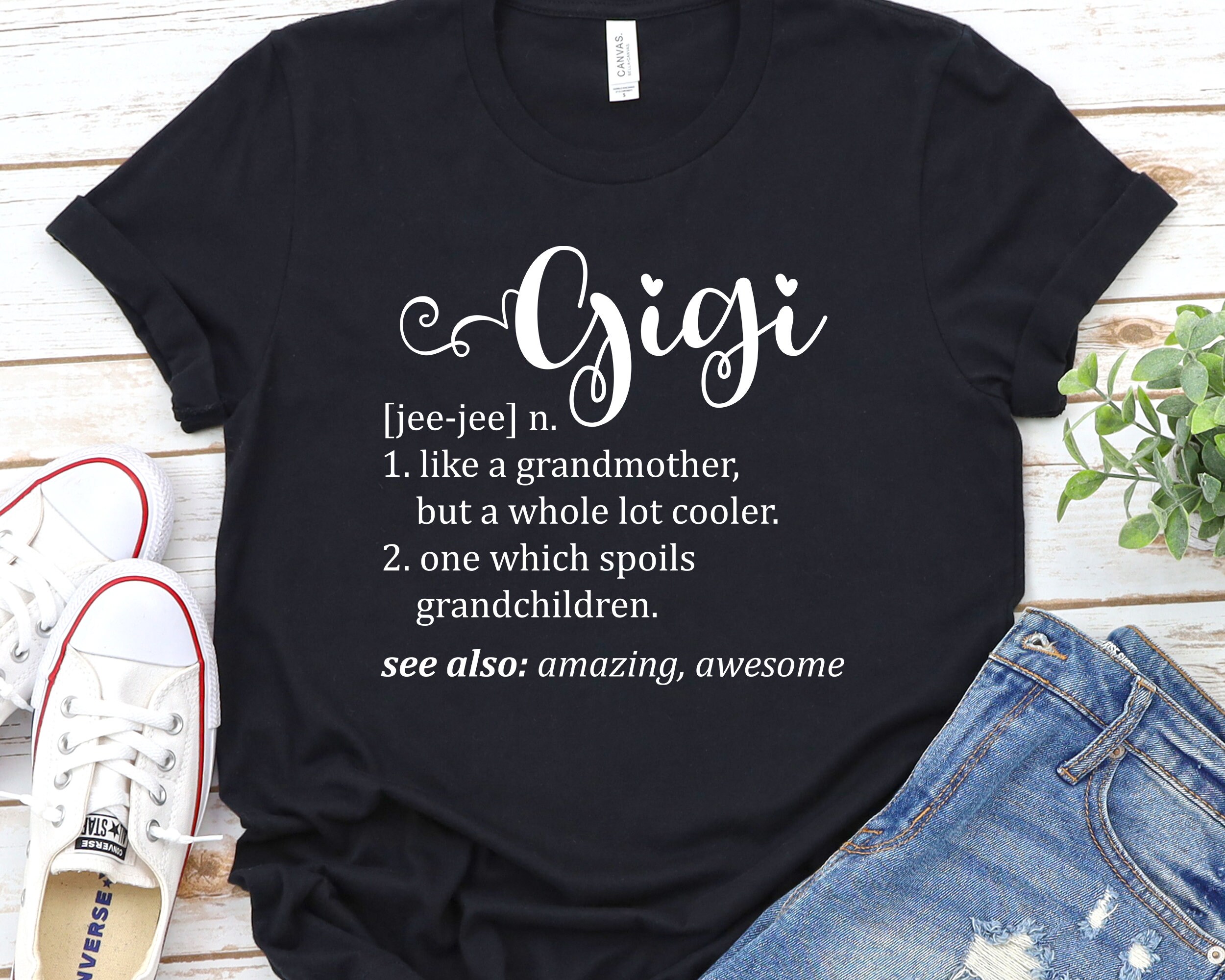 Gigi Definition Shirt Gigi Definition Gifts Mother's Day | Etsy