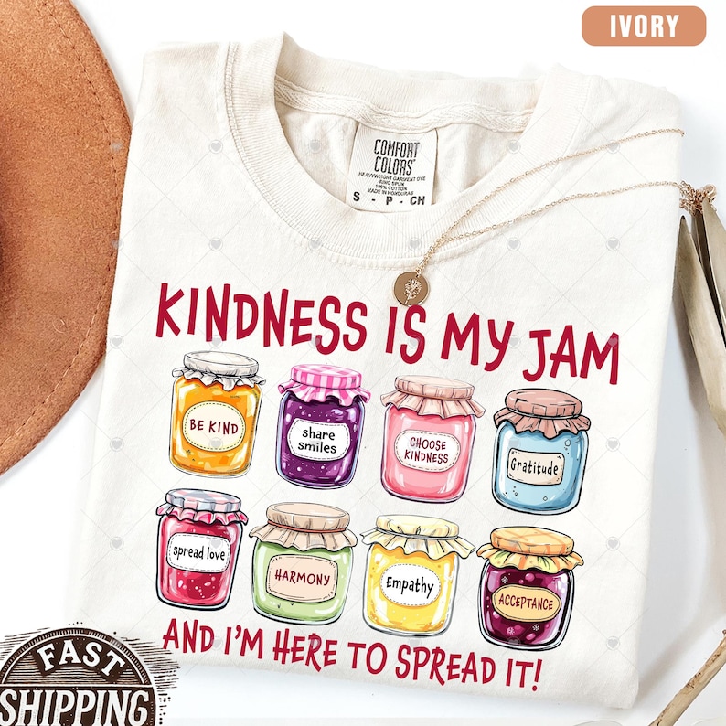 Comfort Colors® Kindness Teacher Shirt, Inspirational Teacher Tee ...