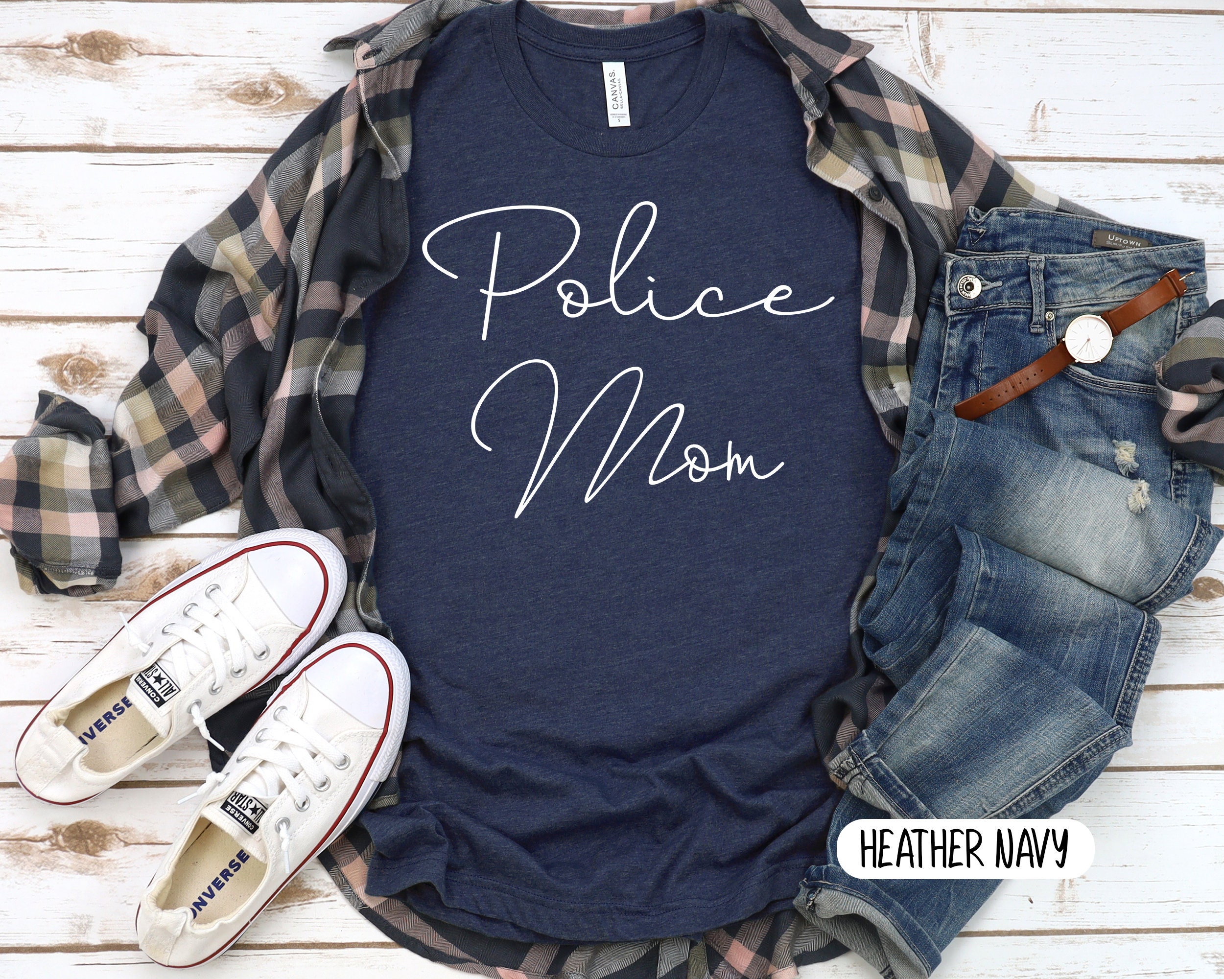 Police Mom T-shirt: Law Enforcement Gift - Etsy