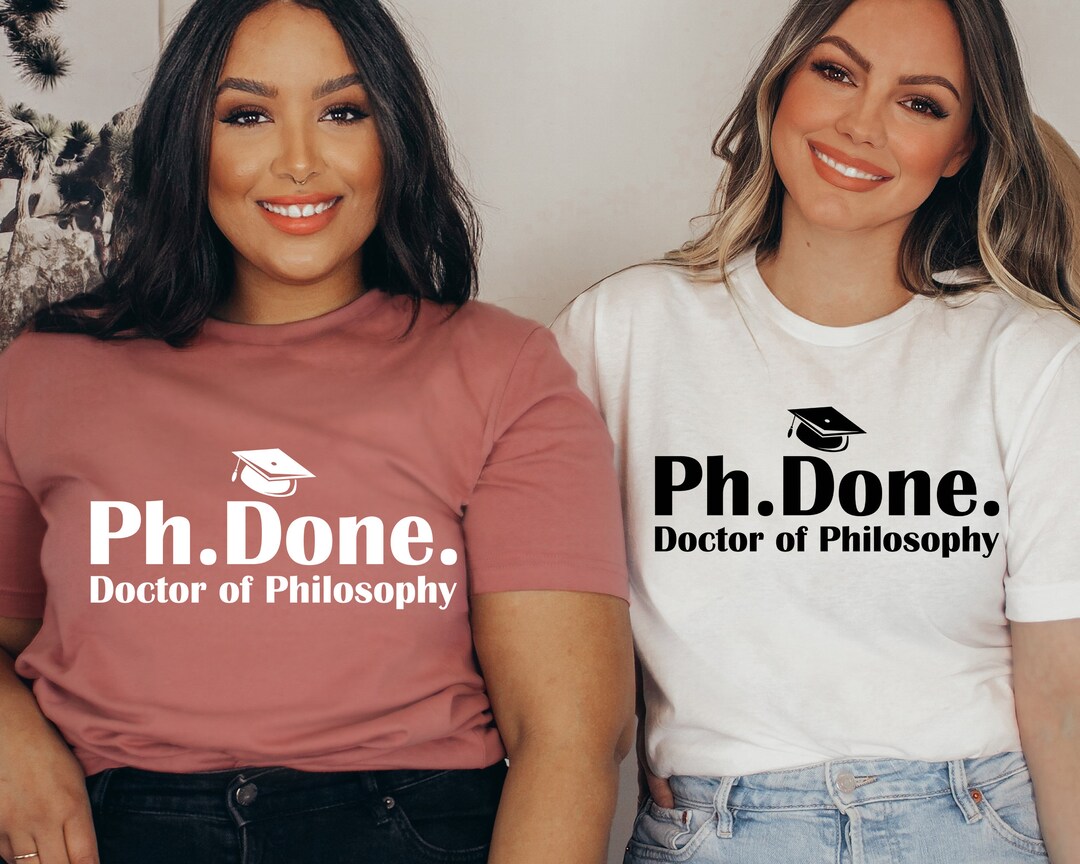 Phinished T-shirt, PHD Student Shirt, Graduation Gift, PHD T Shirt ...