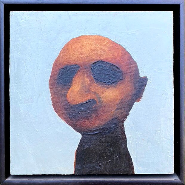 Original Oil Painting Portrait Painting mr. Poop Fine Art Painting ...