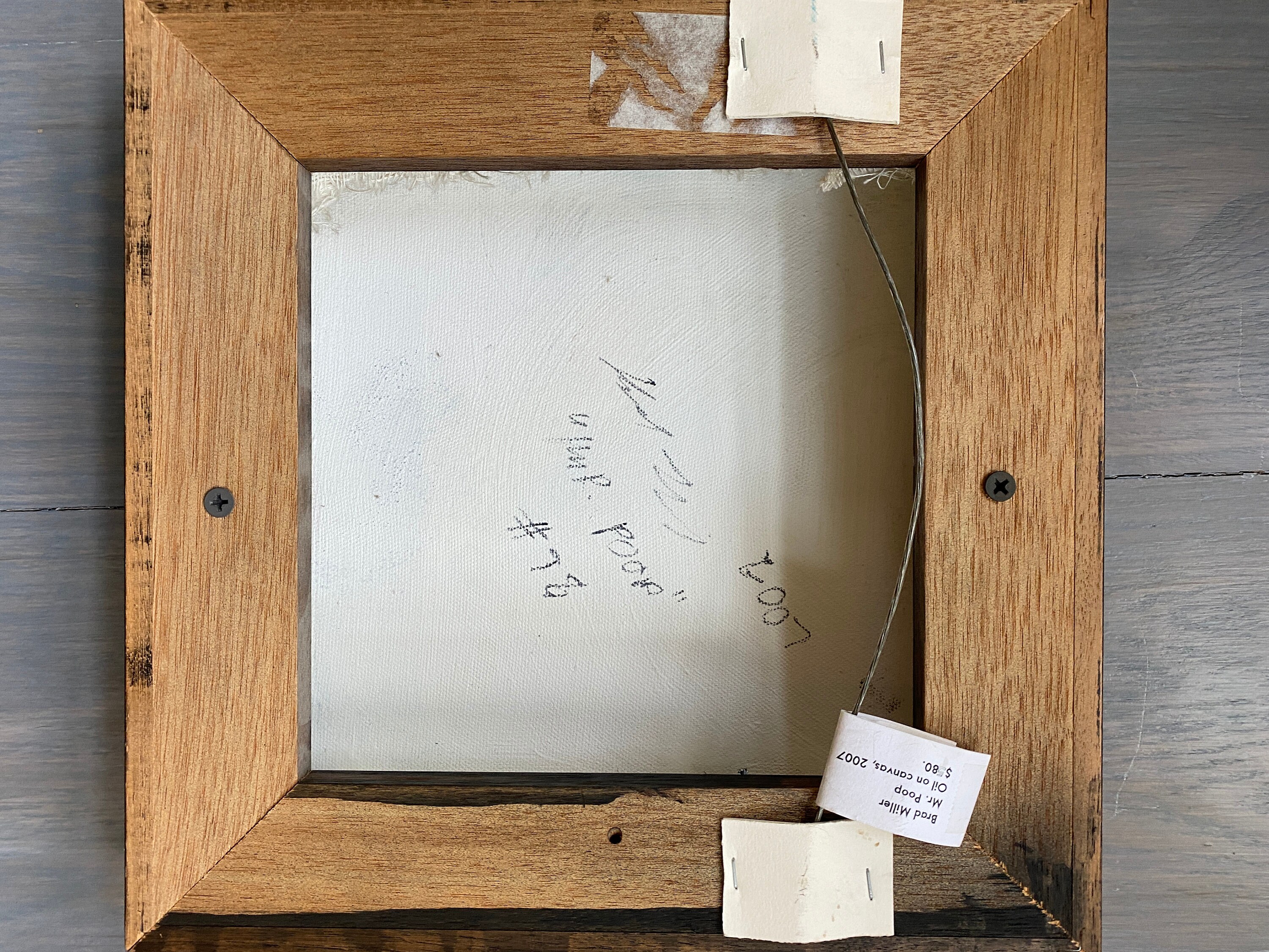 Original Oil Painting Portrait Painting mr. Poop Fine Art Painting ...