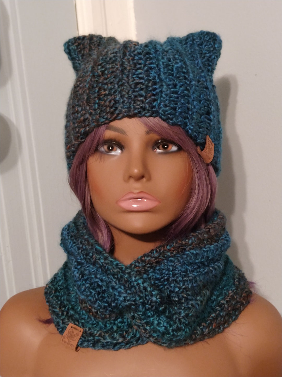 Scarf and Hat Sets - Etsy