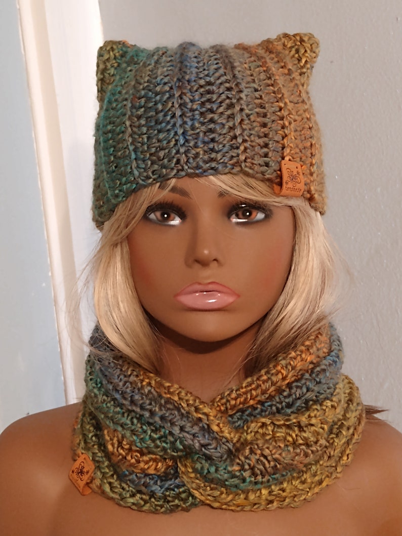Scarf and Hat Sets - Etsy