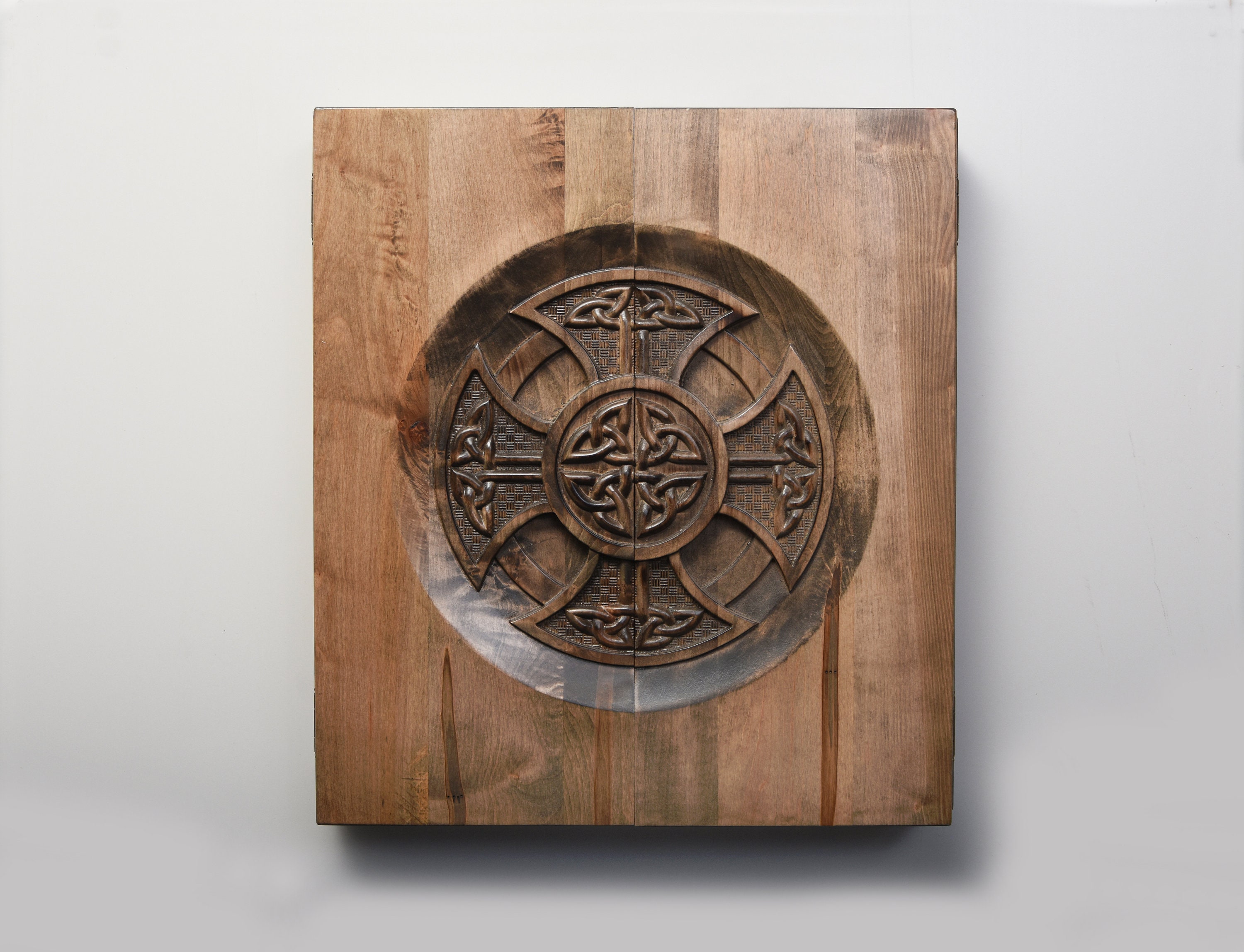 Celtic Cross Dartboard Cabinet - Etsy