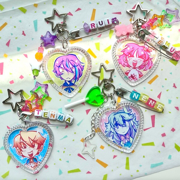 Project Sekai Keychain - Etsy