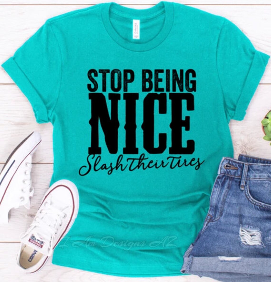 Stop Being Nice - Etsy