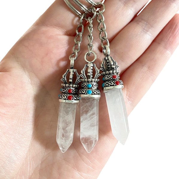Crystal Keychain - Etsy