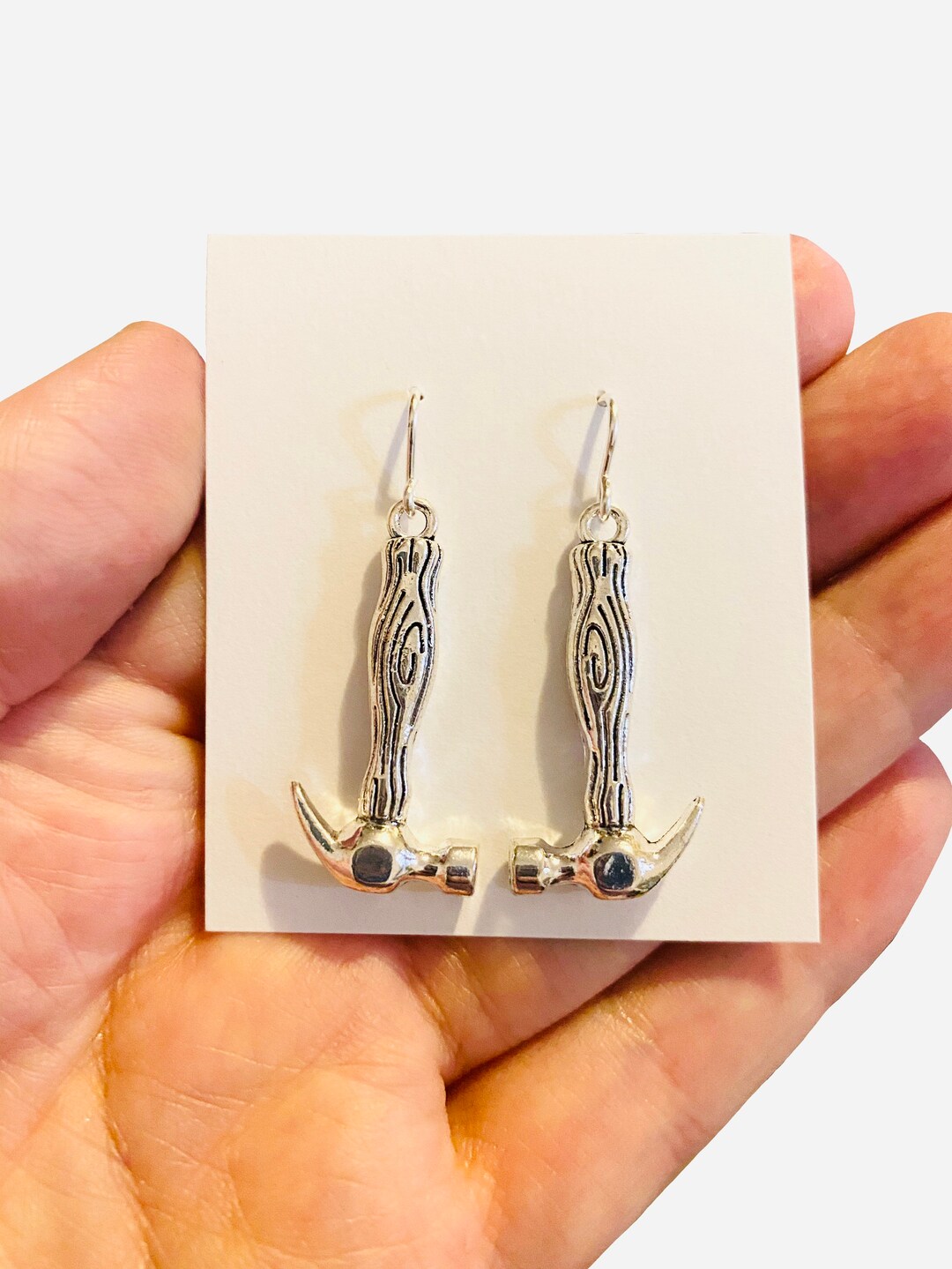 Hammer Earrings, Weird Earrings, Fun Earrings, Punk Earrings, Funny ...