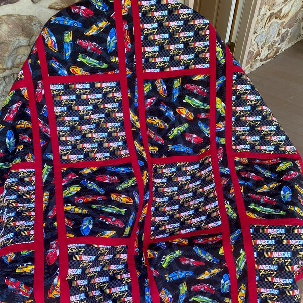 Nascar Quilt - Etsy
