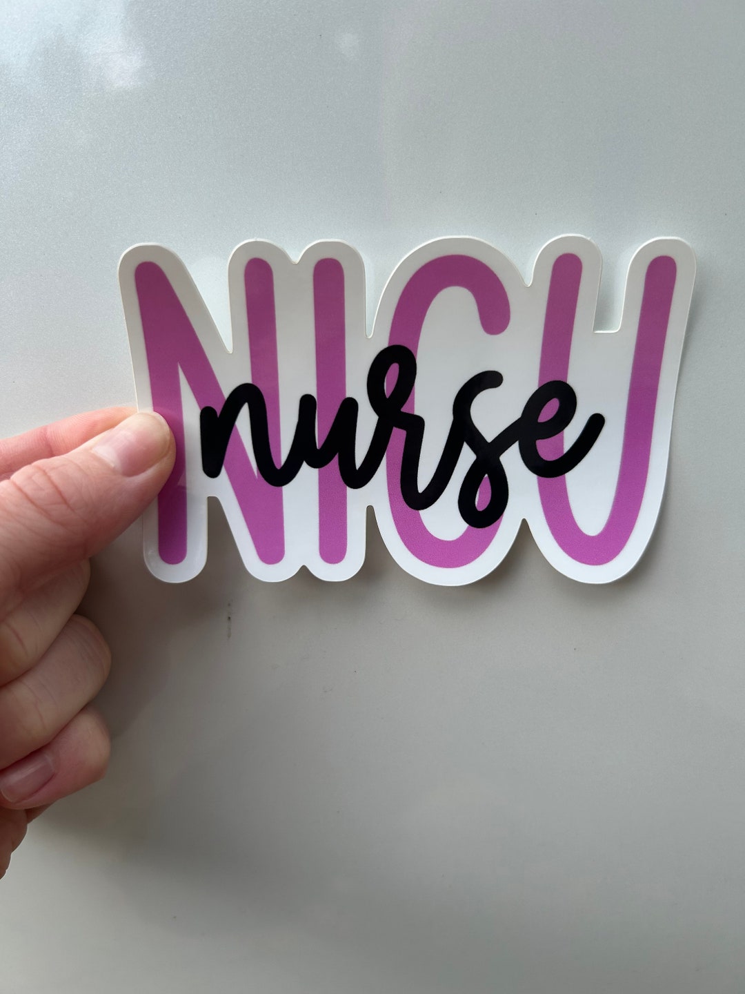 NICU Nurse Sticker - Etsy
