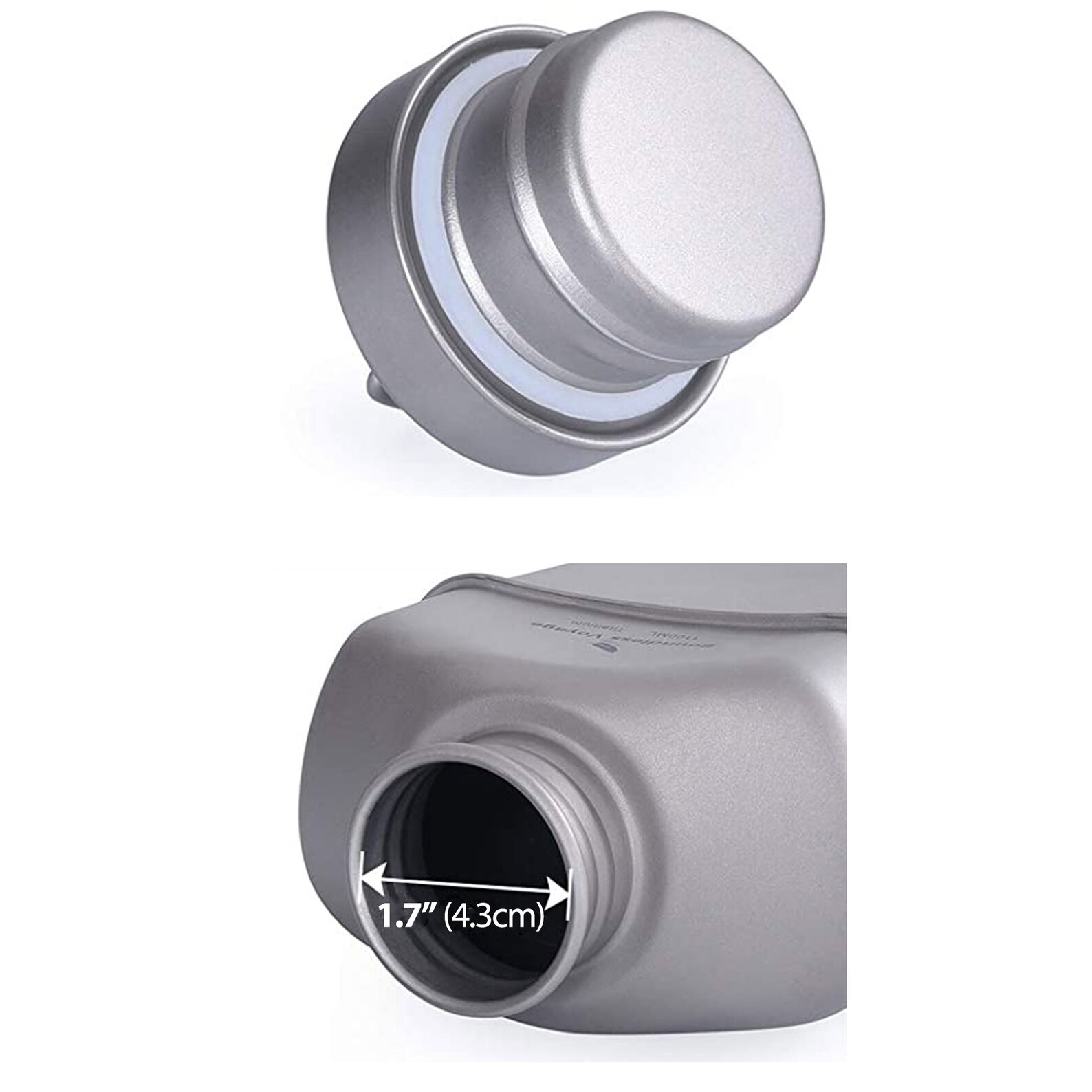 Titanium Water Bottle Military Canteen Pot Nesting Cup Set | Etsy