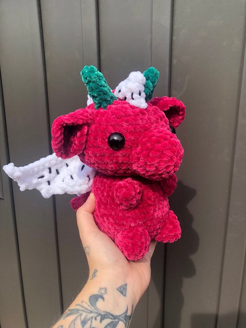 Kawaii Dragon Mythical Creature Beginner Crochet Amigurumi - Etsy Canada