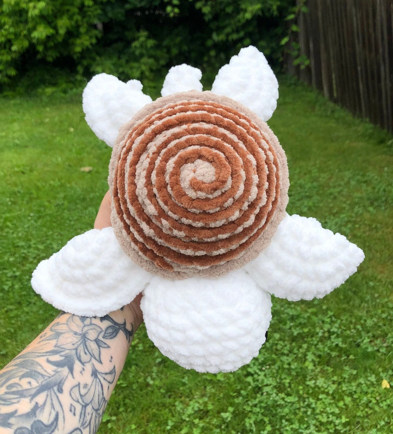 Cinnamon Roll Sea Turtle Amigurumi Stuffed Animal Digital - Etsy