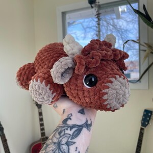 2in1 Sleepy Cows | PDF Crochet Amigurumi Pattern | Highland Cow ...
