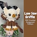 Low Sew Griffin | PDF Crochet Amigurumi Pattern | Mythical | Fantasy ...