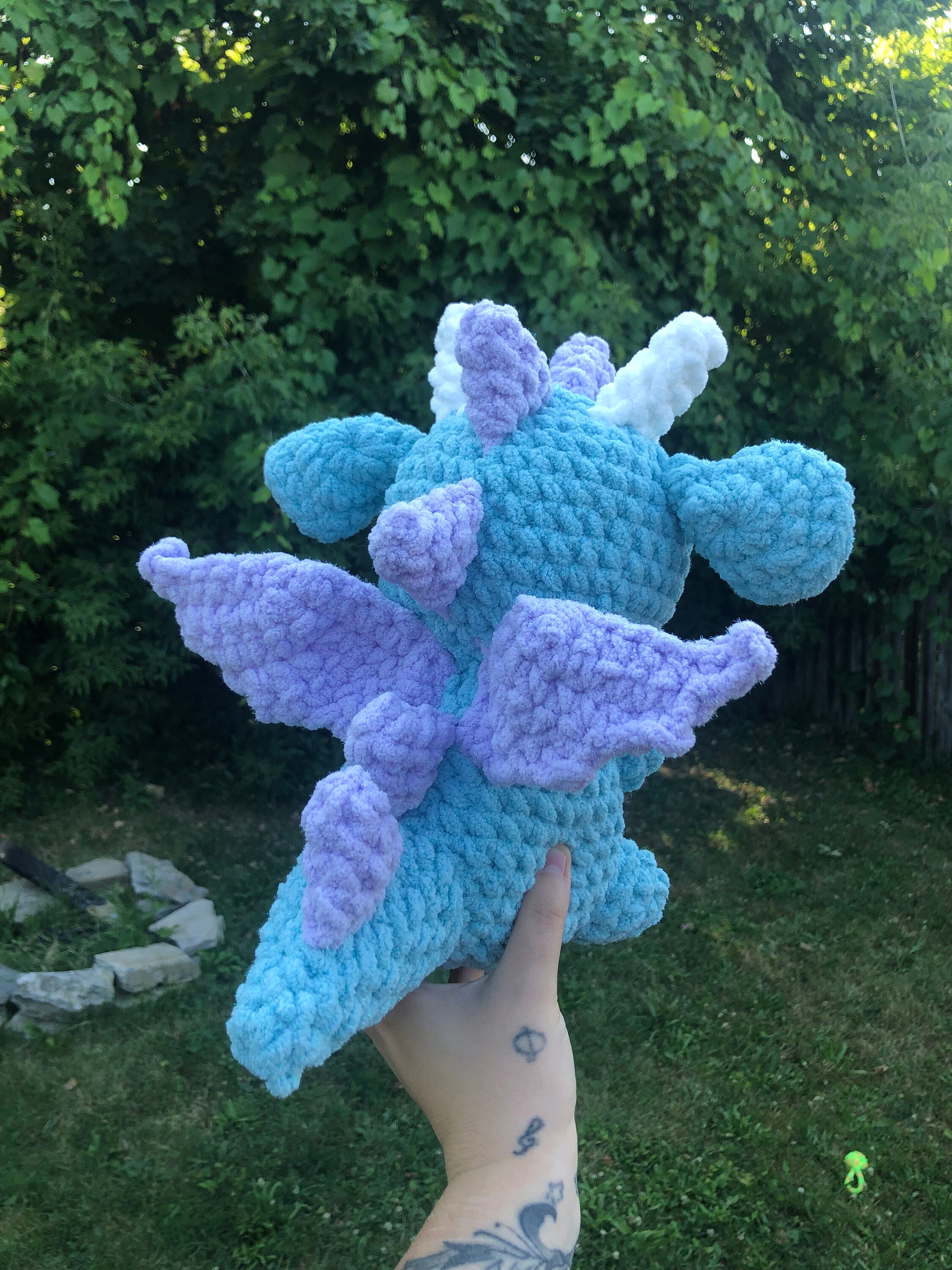Kawaii Dragon Mythical Creature Beginner Crochet Amigurumi - Etsy Canada