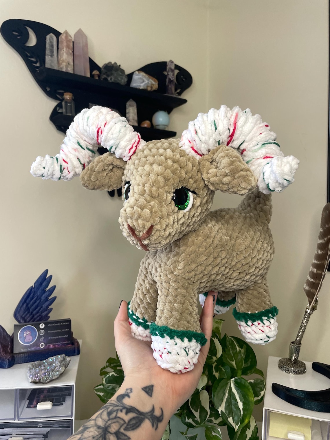 Ridge the Standing Ram | PDF Crochet Amigurumi Pattern - Etsy