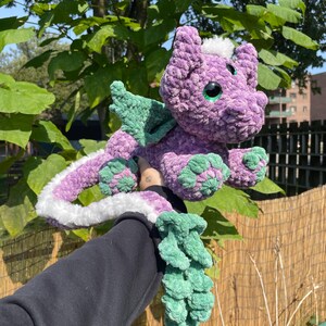 Jupiter the Dragon | PDF Crochet Amigurumi Pattern - Etsy