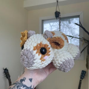 2in1 Sleepy Cows | PDF Crochet Amigurumi Pattern | Highland Cow ...