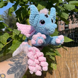 Jupiter the Dragon | PDF Crochet Amigurumi Pattern - Etsy