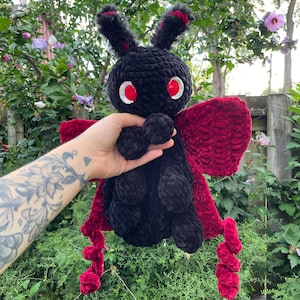 Luna Moth Crochet Pattern – Amigurumi Snuggler Plush PDF | Cute Insect ...