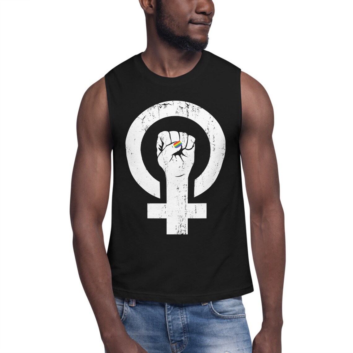 Pride Tank Top Proud Feminist Tank LGBTQ Tank Gay Women - Etsy