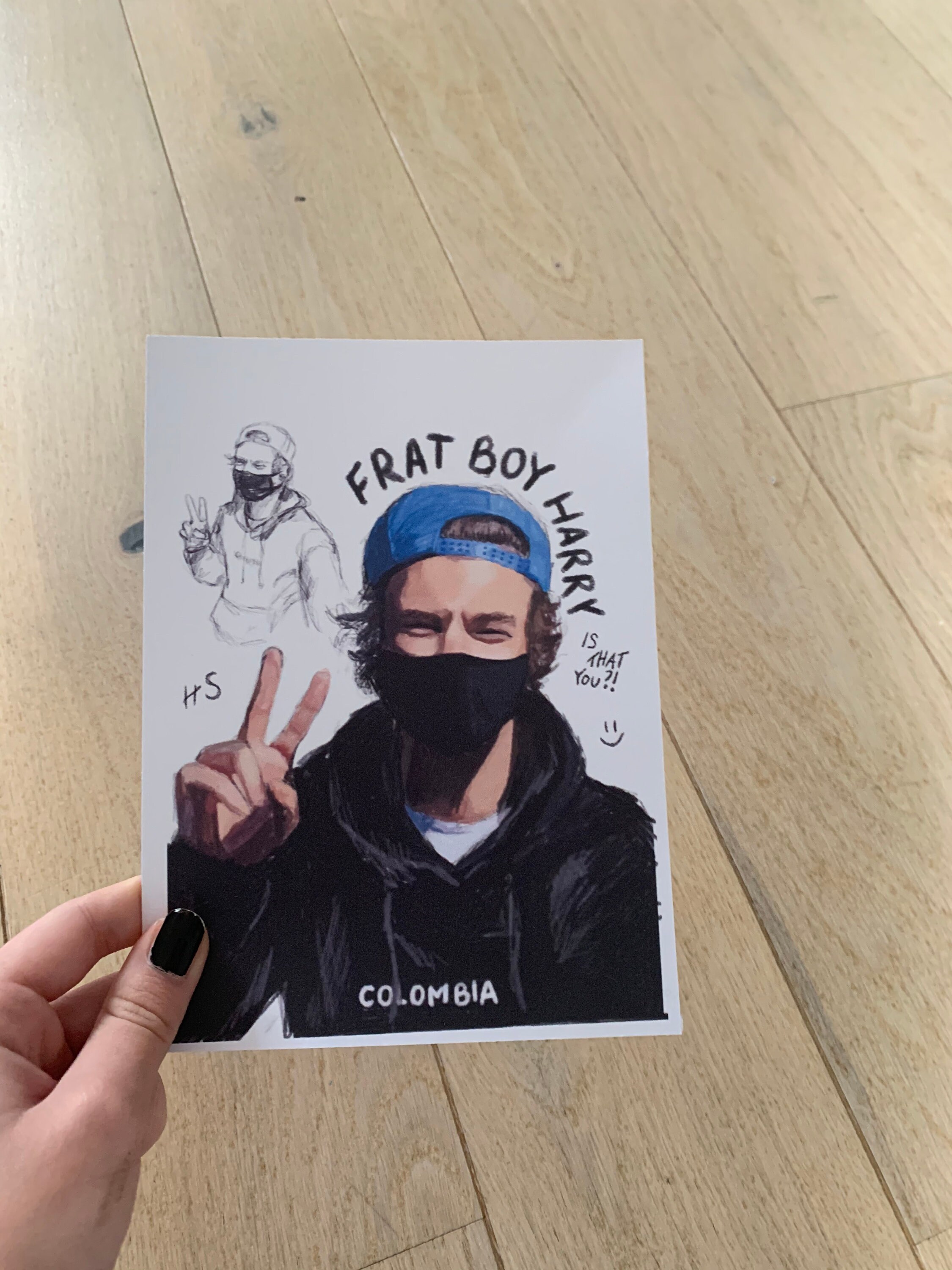 Print Frat Boy Harry A5 - Etsy UK