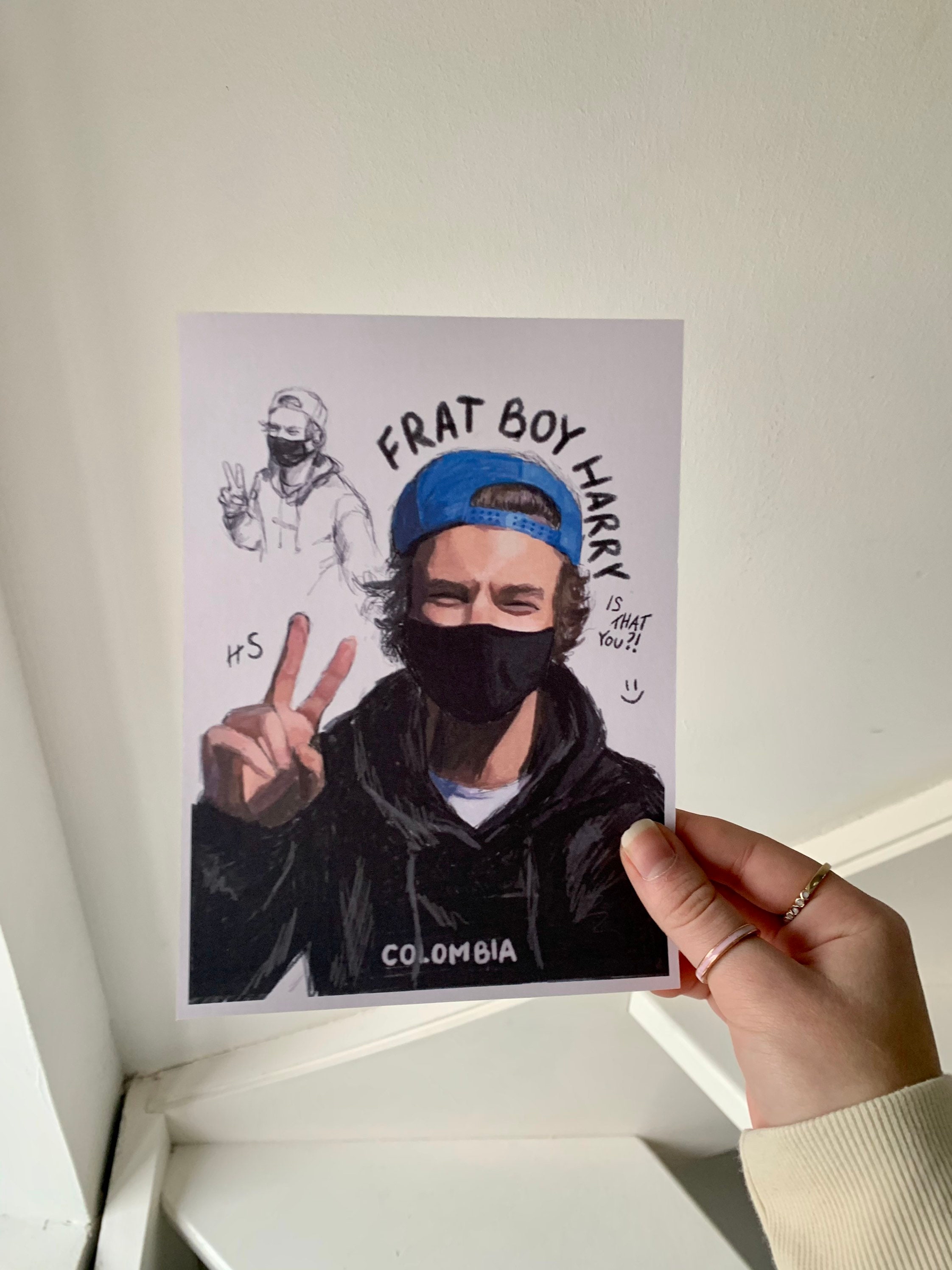 Print Frat Boy Harry A5 - Etsy UK