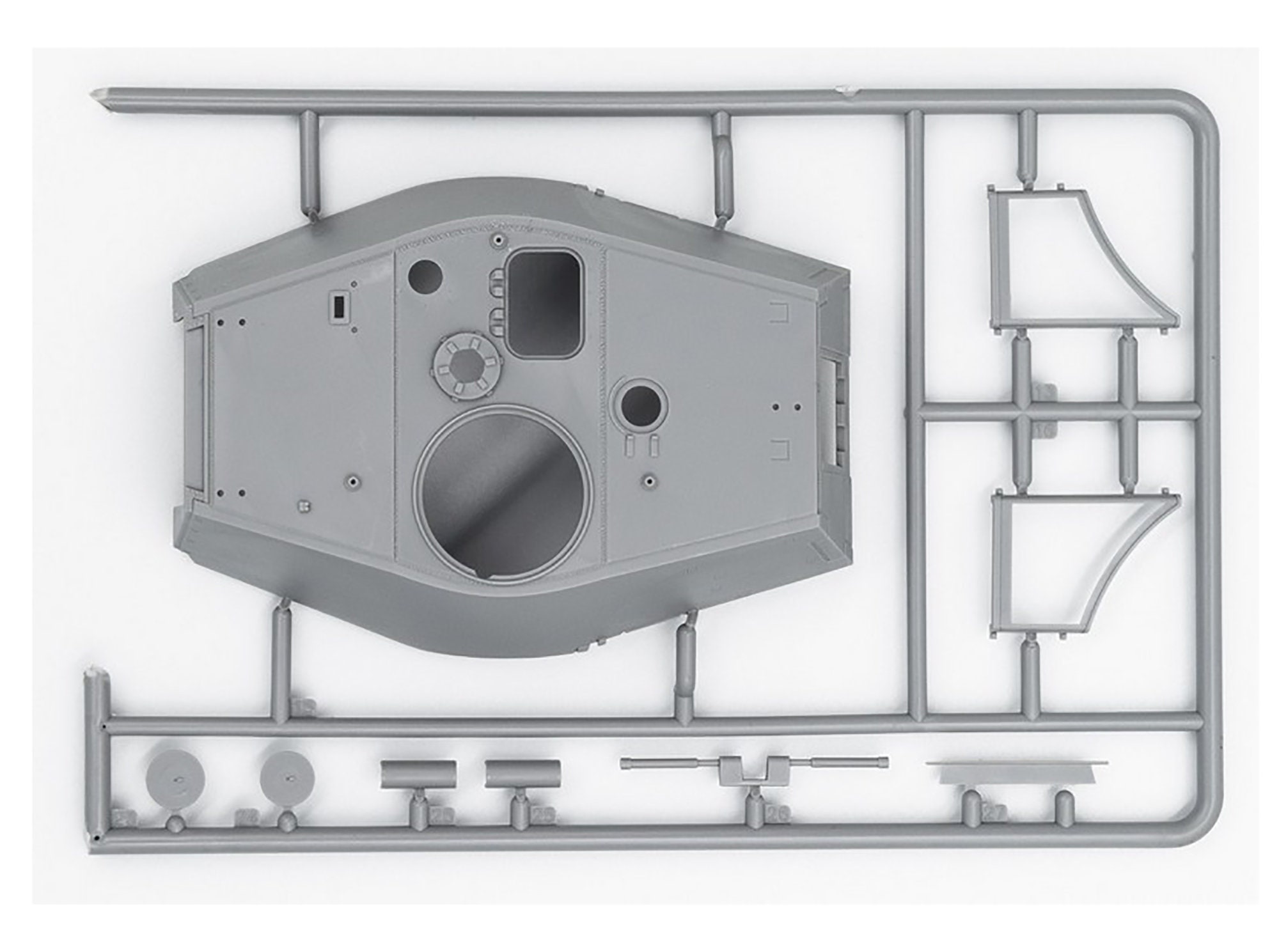 Scale: 1/35 Plastic Model Kit T-34-85 Tiger II battle of Berlin, April ...