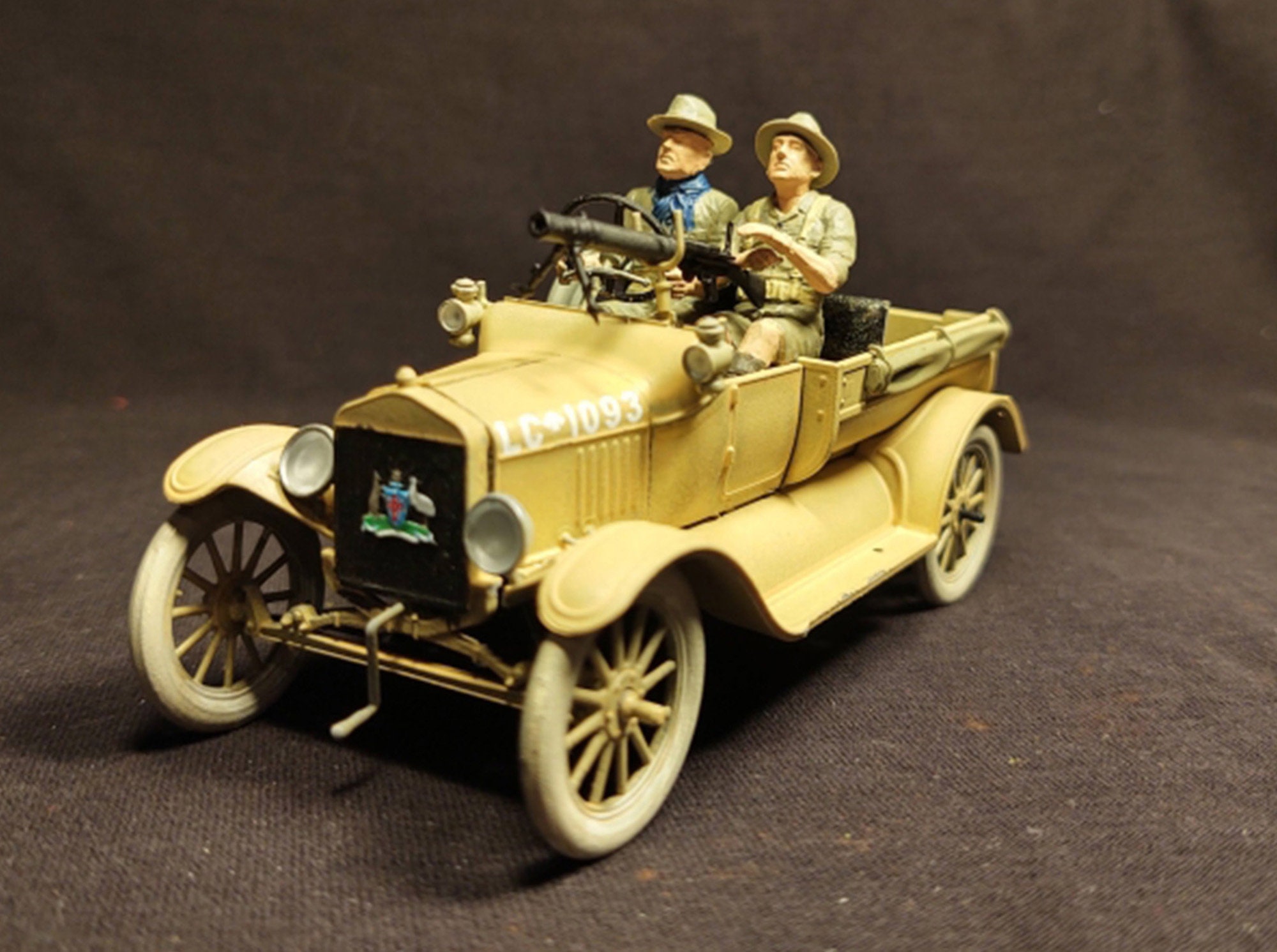 Scale: 1/35 Ford Model T 1917 LCP With ANZAC Crew ICM 35668 / | Etsy